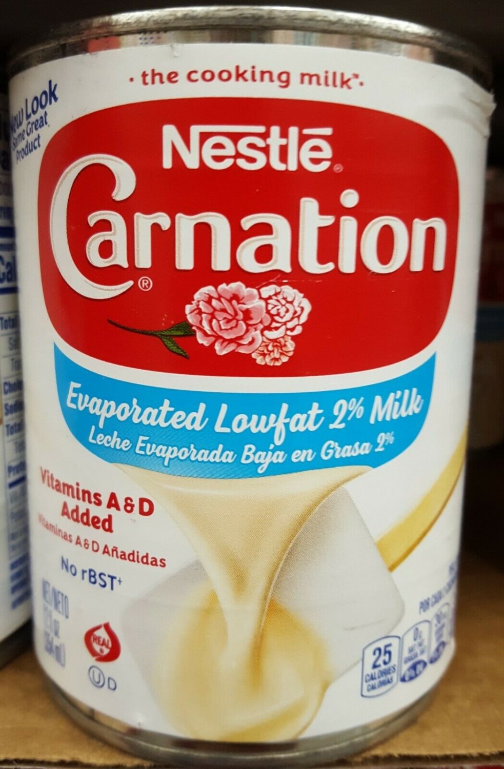 Nestle Carnation Evaporated Low Fat 2% Milk - 12 Fl Oz Each - ( 9 Pack ...