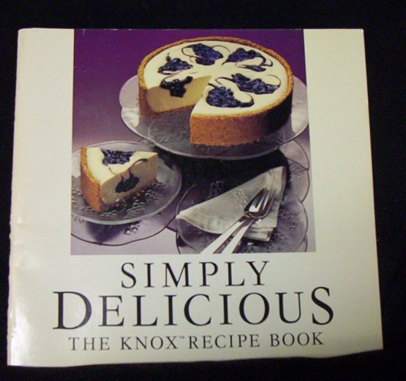 SIMPLY DELICIOUS (THE KNOX RECIPE BOOK)