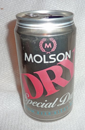 Molson Special Dry 'DRY' Can 355ml