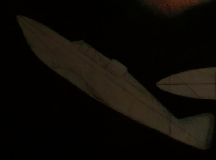 Boulton Paul Defiant & Hawker Hurricane - original artwork by A.E. Ingram