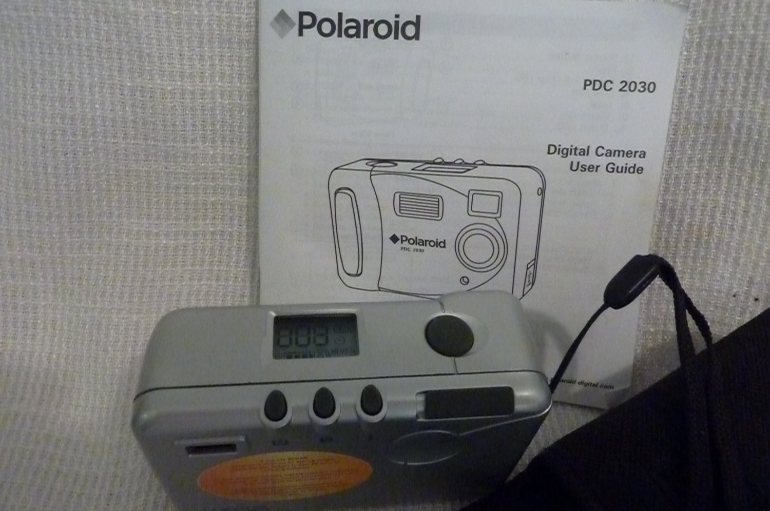 Polaroid PDC 2030L Digital Camera - with Case