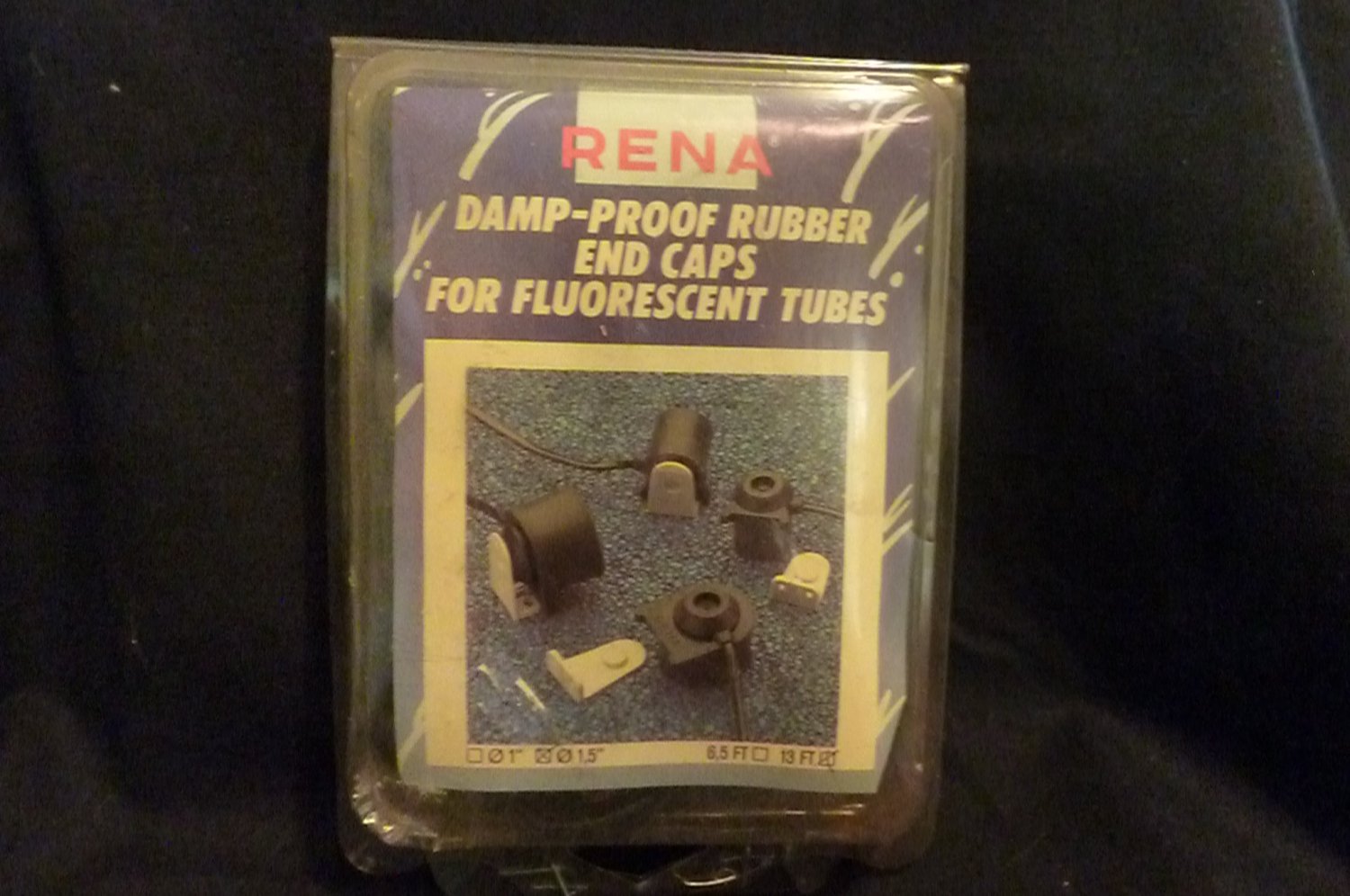 Rena Damp-Proof Rubber End Caps for Fluorescent Bulbs