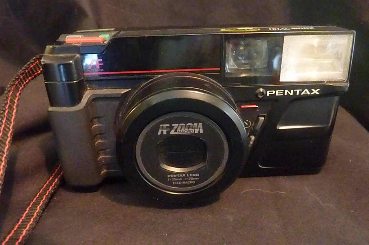 Pentax AF Zoom - 70 Tele Macro 35mm Camera and Case