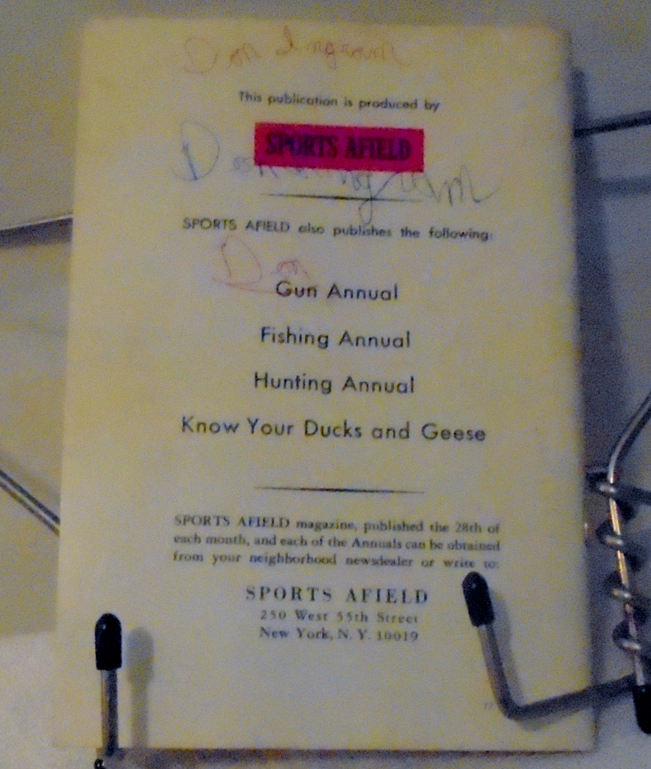 Know your fish paperback - A book vintage 1960 sports afield tom dolan