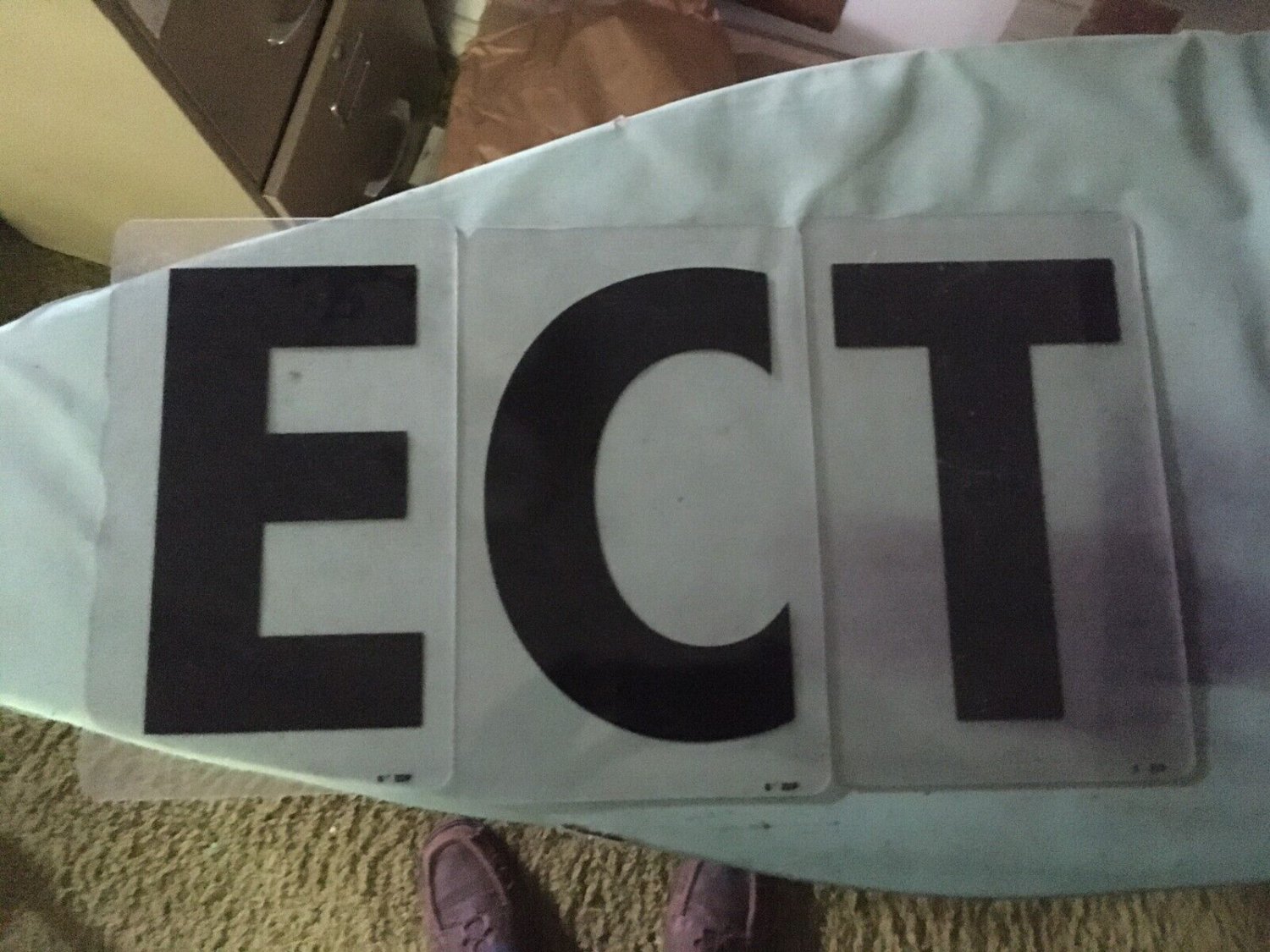 Vintage Letters and Numbers for Illumination Sign