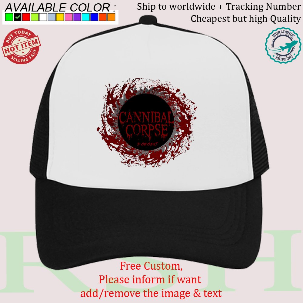 CANNIBAL CORPSE TOUR Hats Caps