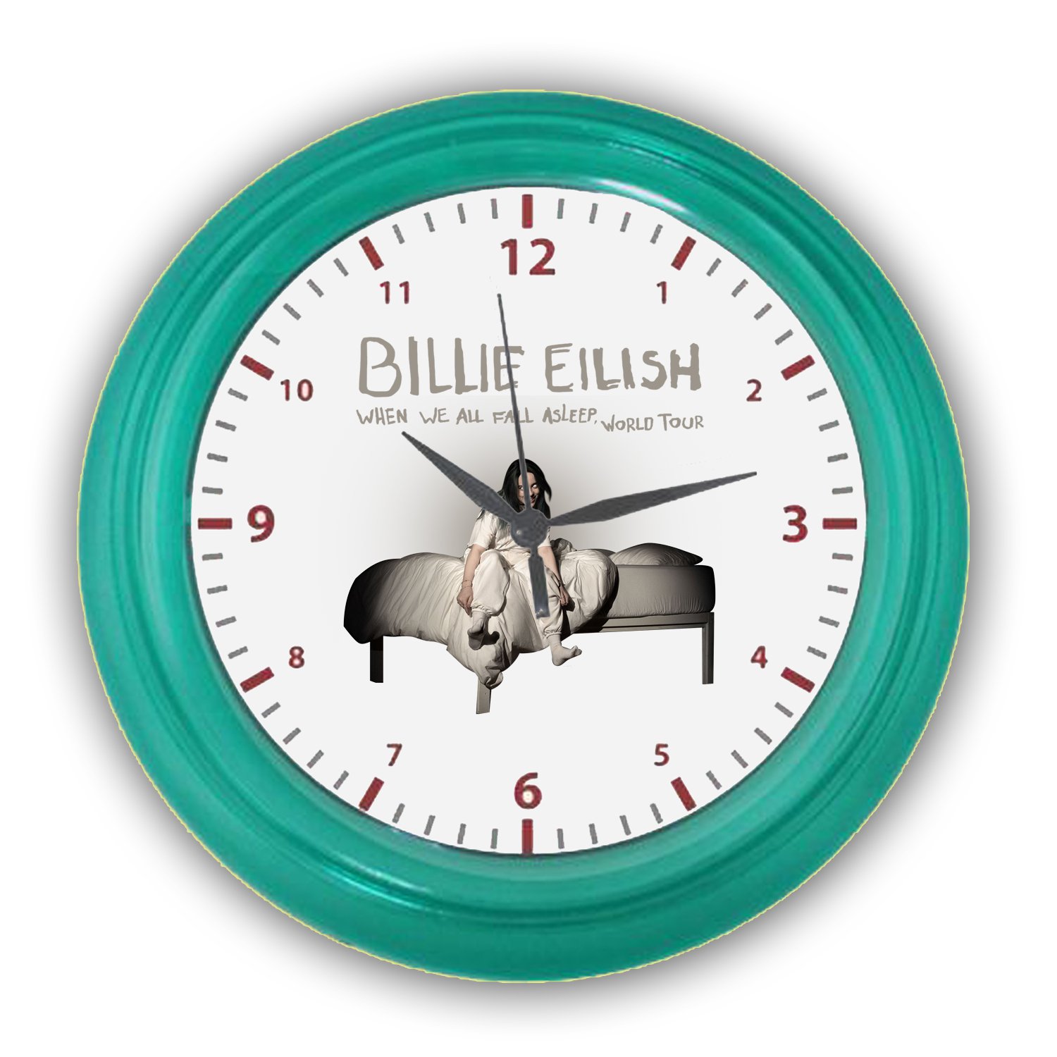 NEW BILLIE EILISH TOUR Wall Clocks