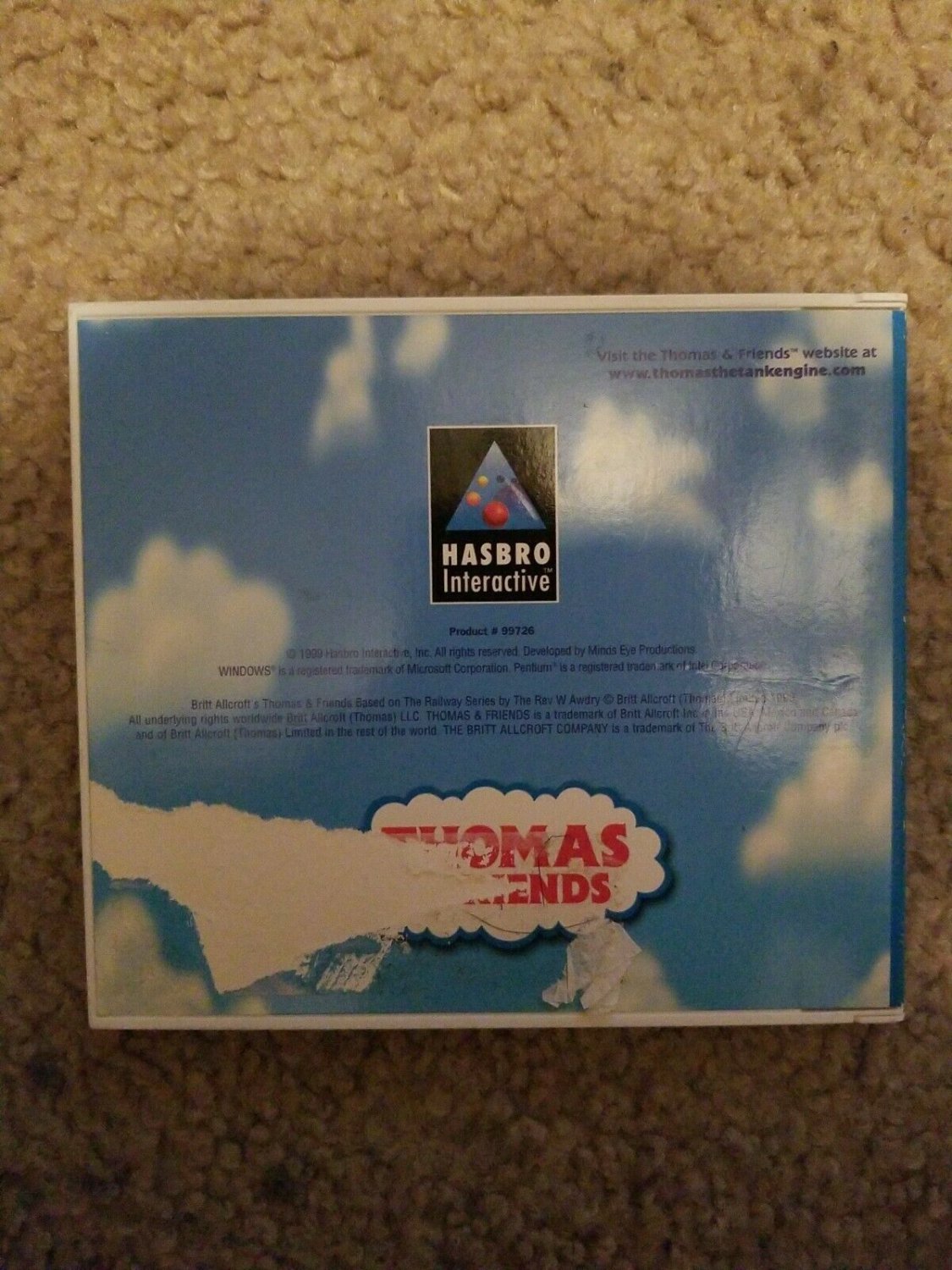 Thomas & Friends The Great Festival Adventure PC/ CD-ROM Hasbro Interactive