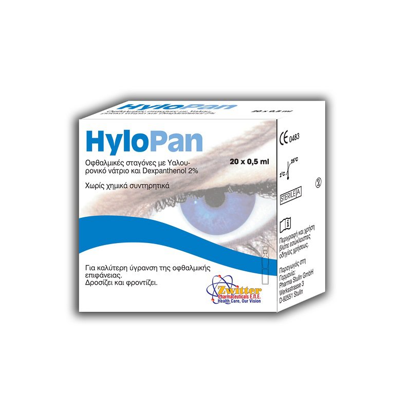 HyloPan Eye Drops with Hyaluronic Acid 20x5ml
