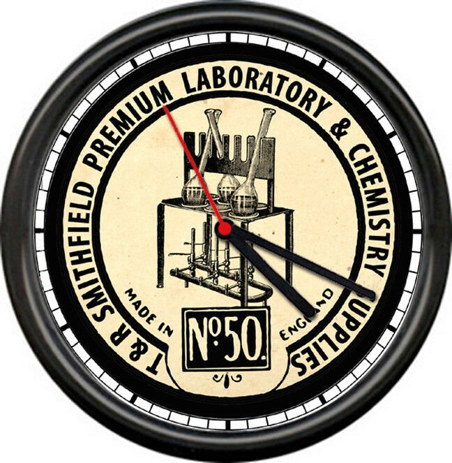 Vintage Chemist Chemistry Lab Beakers Science Teacher Classroom Sign ...