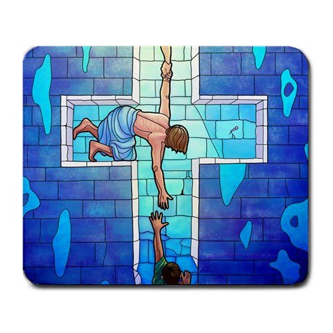 New Custom Mousepad Mouse Pad Christian Jesus Cross Faith Computer ...