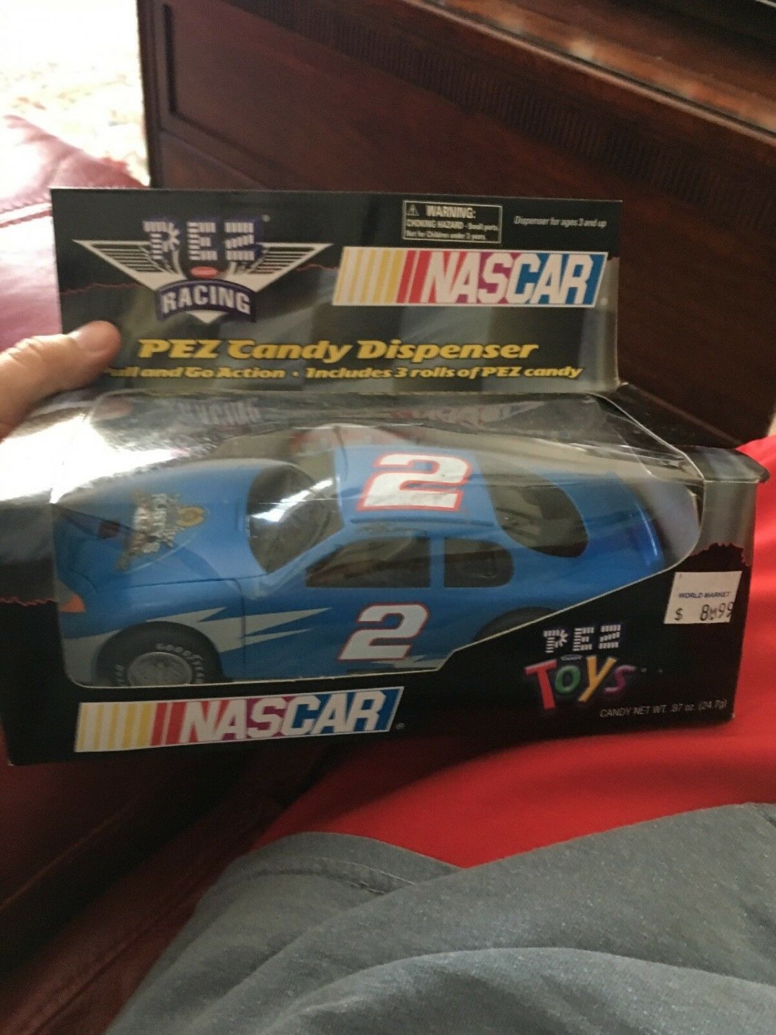 Nascar Oez Racing Candy Dispenser- Race Car #2 - Rusty Wallace ...