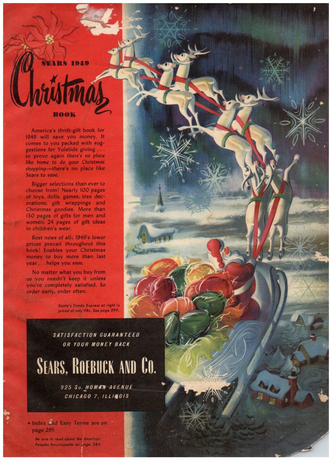 1949 Sears Christmas Wishbook Catalog Instant Download