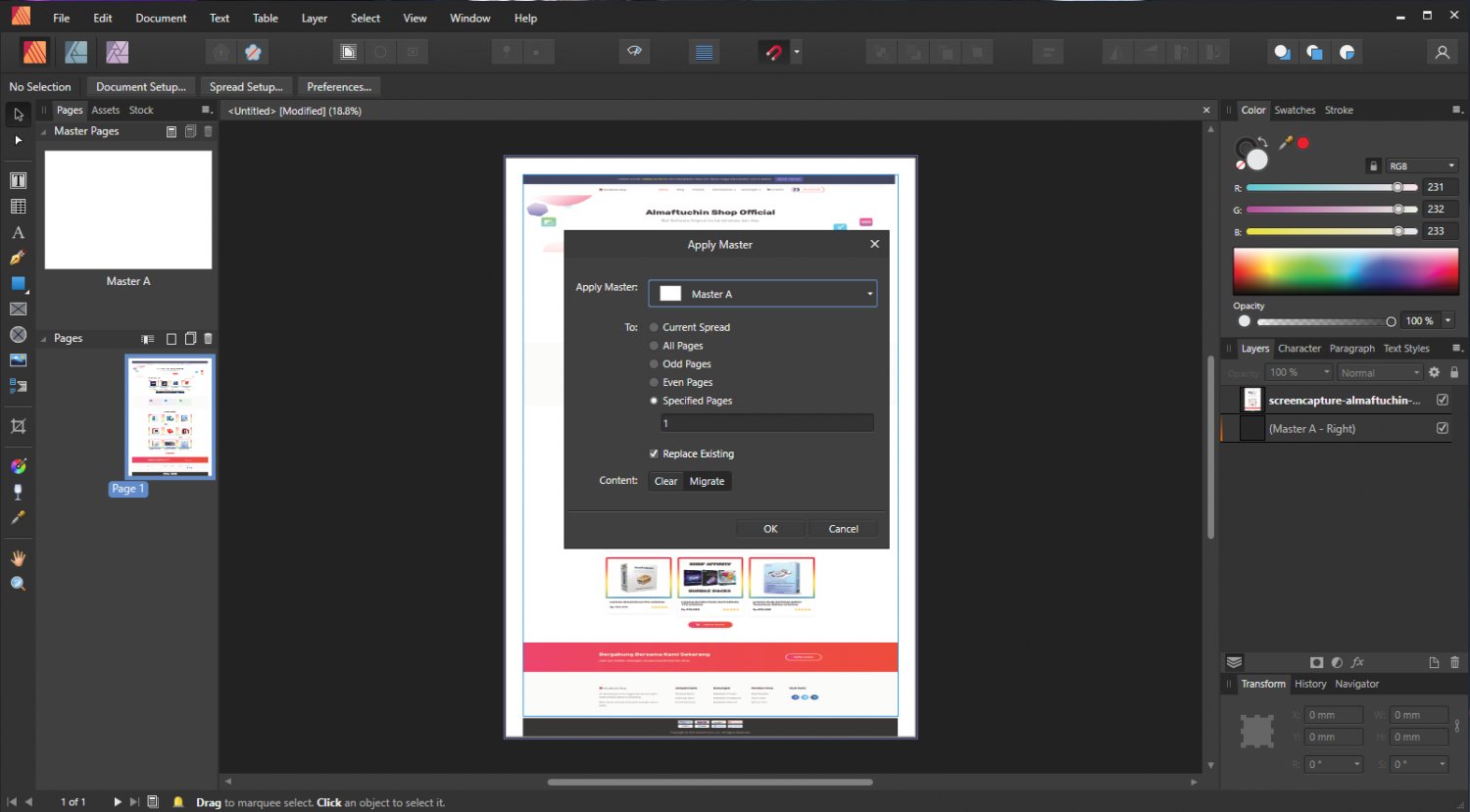 License Serif Affinity Publisher V1 Pro Lifetime