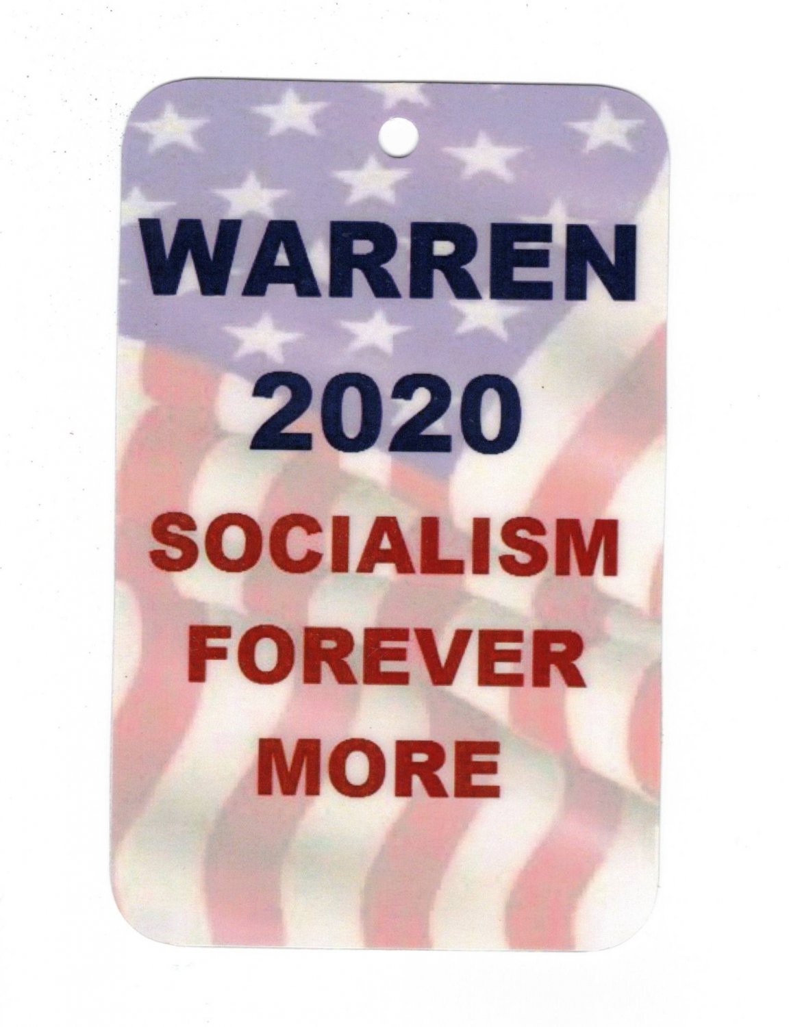 Warren 2020 Socialism Forever More Political Sign Help The Cause! Hang ...