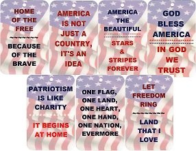 Set Of 7 Patriotic Sign Help The Cause! Hang A Sign In Every Home In ...