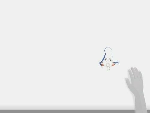 Pari Respiratory Eqip Bubbles the Fish II Pediatric Mask