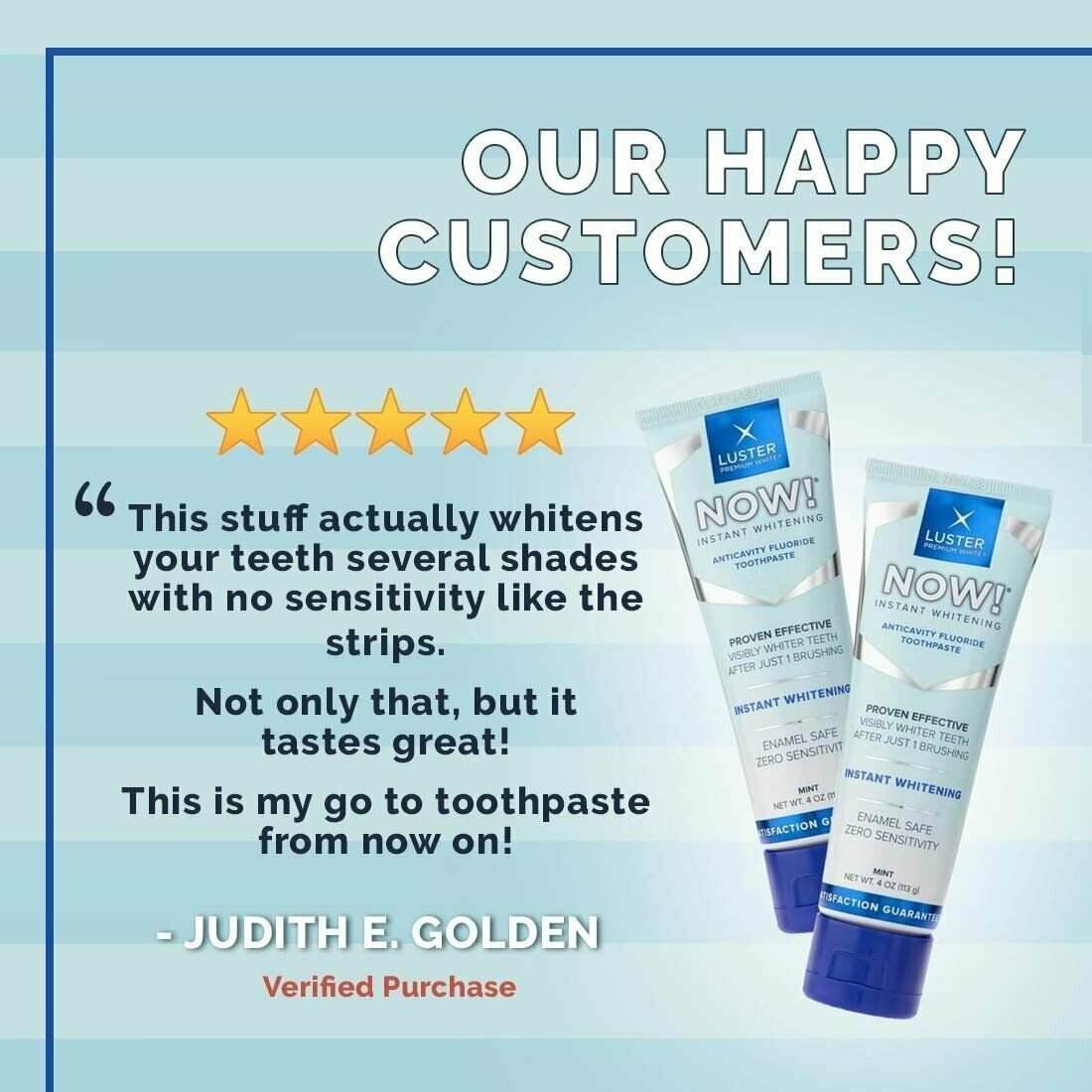 Luster Premium White | Luster NOW! Instant Dental Whitening Anticavity...