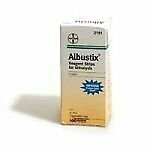 Albustix Reagent Strips for Urinalysis, Tests for Protein, 100