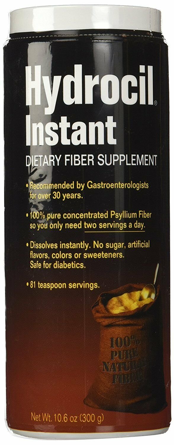 Hydrocil Instant Natural Dietary Fiber Supplement 10.6 oz