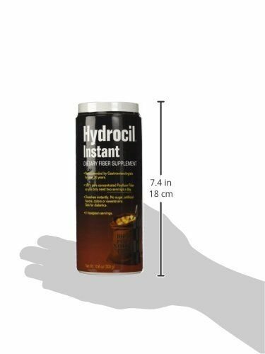 Hydrocil Instant Natural Dietary Fiber Supplement 10.6 oz