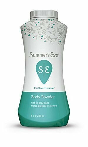 Summer's Eve Body Powder, Cotton Breeze, 8 Ounce Bottles (Bulk Pack of 4)