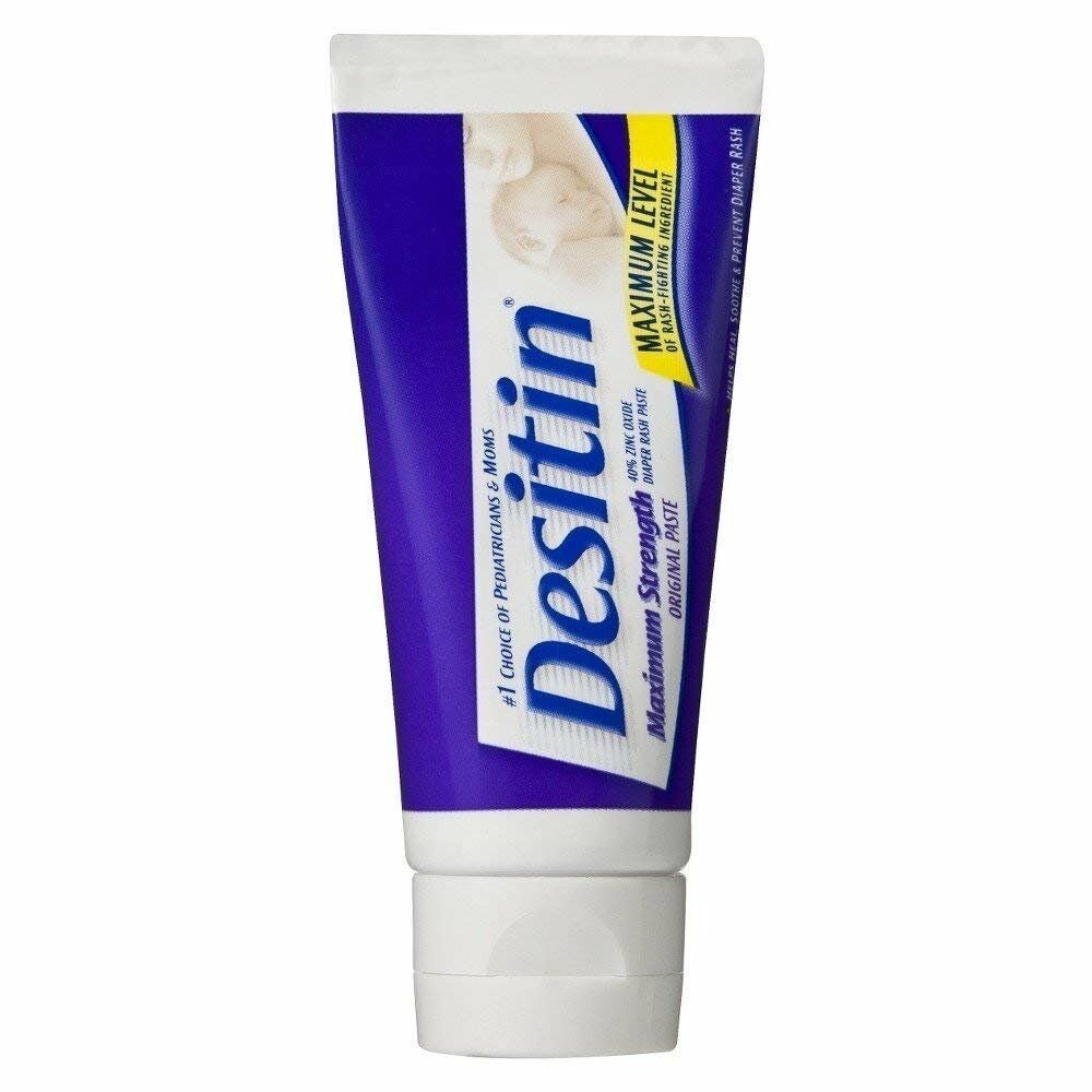 Destin Zinc Oxide Diaper Rash Original Paste Maximum Strength 2 oz ...