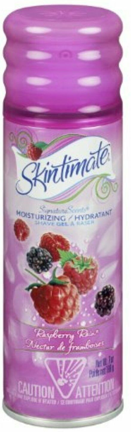 Skintimate Signature Scents Shave Gel Raspberry Rain for Women 7 oz ...