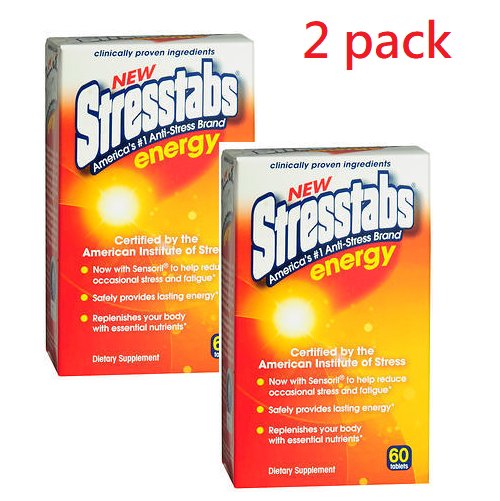 Stresstabs Energy Tablets - 120 Tab Count (2 x 60 Count)