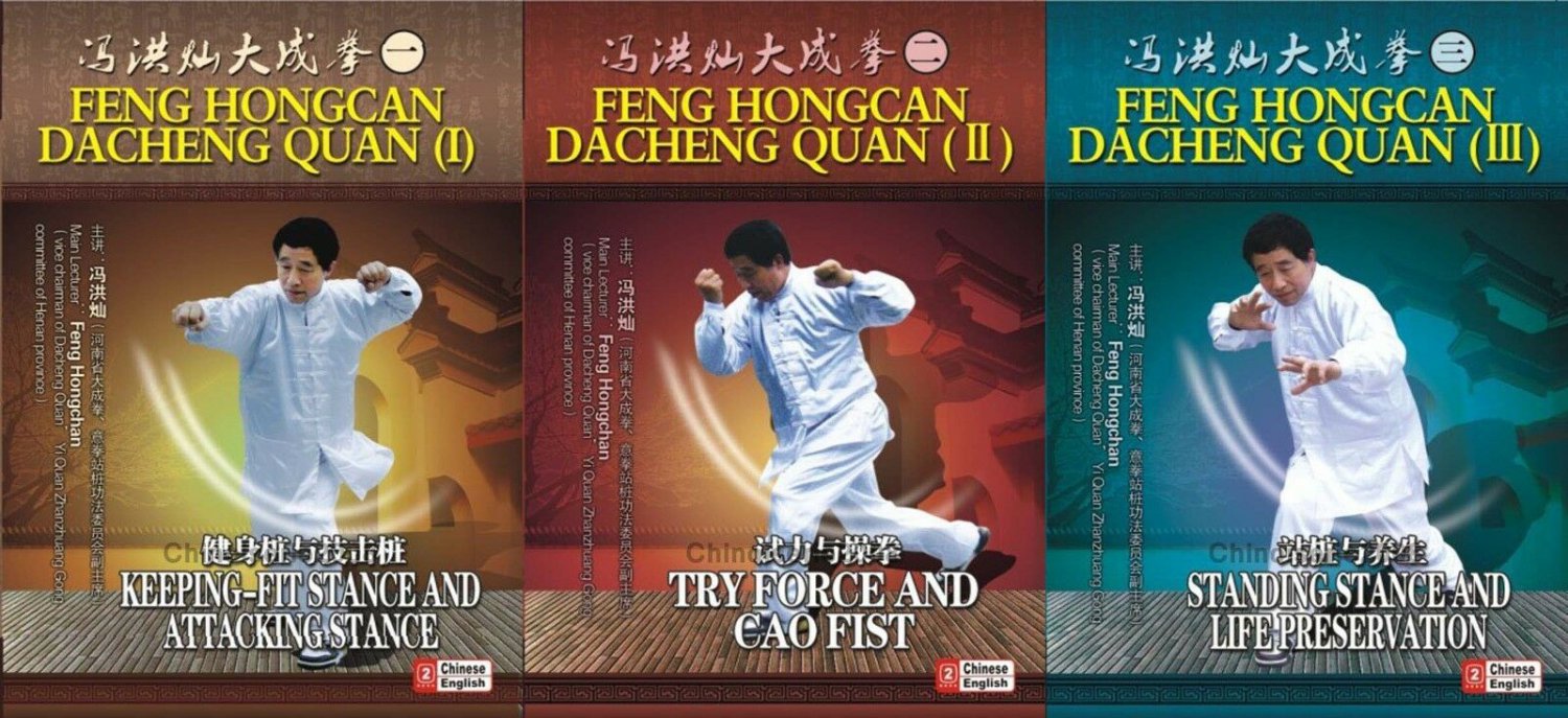 Chinese Kungfu Dacheng Quan ( Yi Quan ) Kung fu Series by Feng Hongcan ...