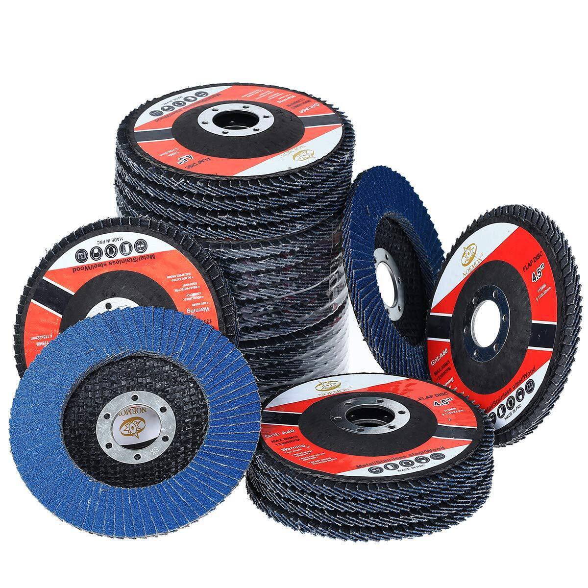 28 Flap Discs 4.5"x7/8" Grinding Wheel 40 60 80 120 Flapper Wheel for ...