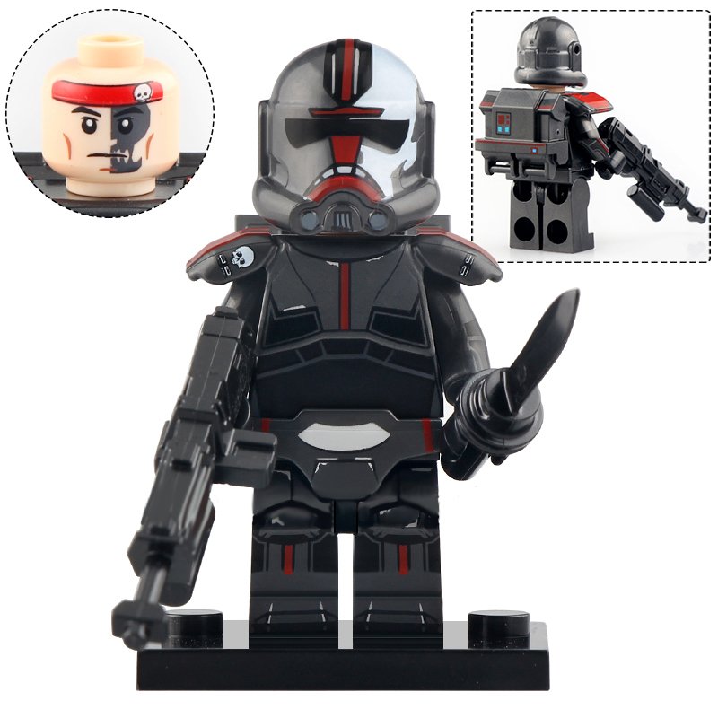 Hunter (Clone Force 99) Star Wars The Bad Batch Minifigures Building Toys