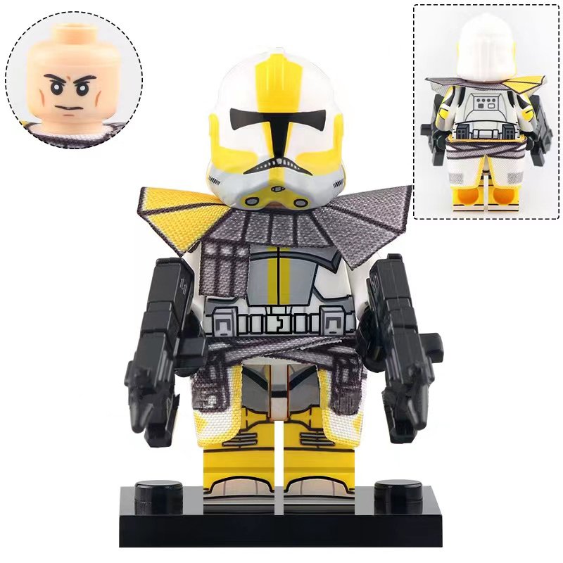 327th ARC Trooper - Star Wars 327th Star Corps Minifigures Building Toys