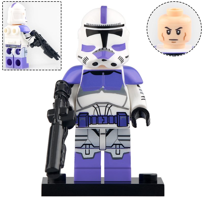 187th Legion Clone Trooper Star Wars Minifigures Building Toys