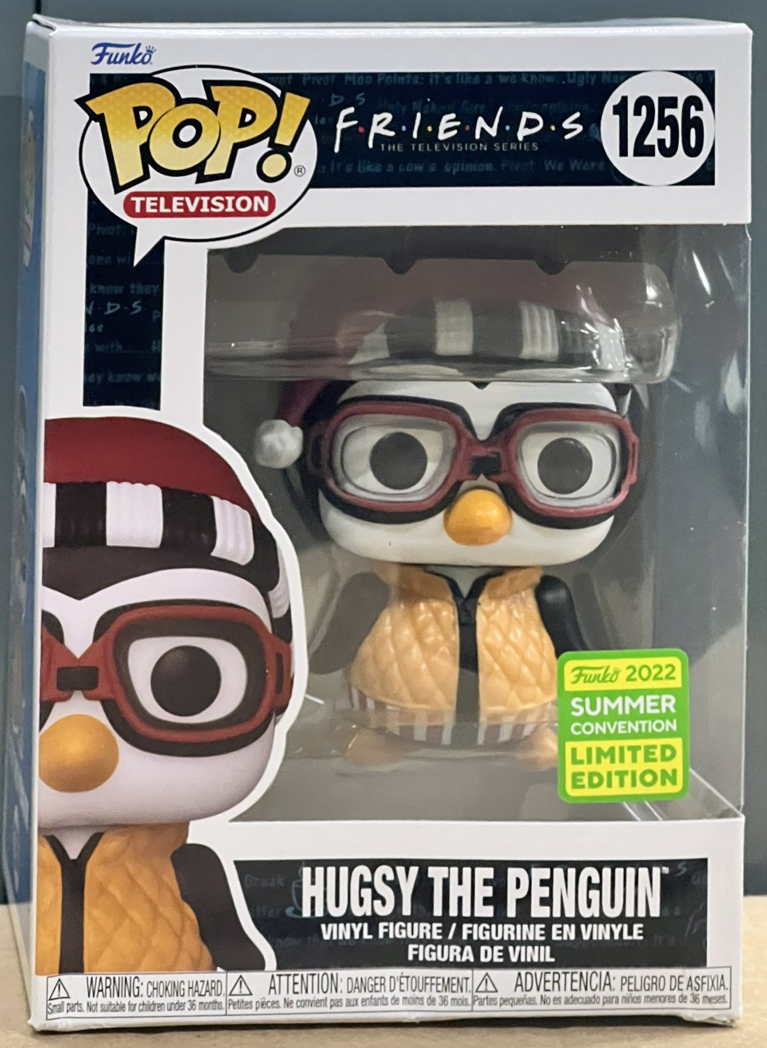 Funko Pop Friends Hugsy the Penguin 1256 SDCC Exclusive