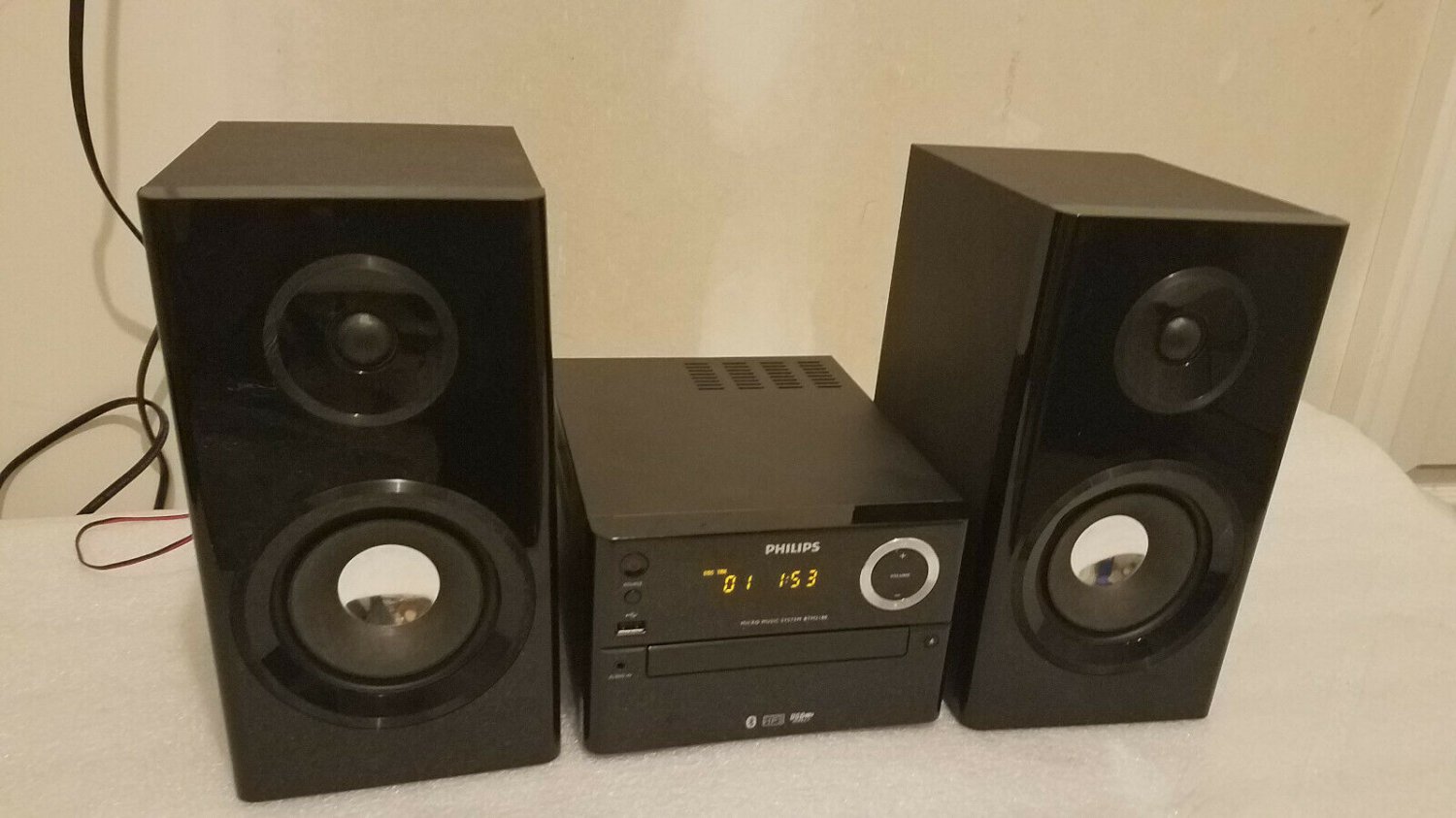 ⭐Philips CD USB Bluetooth MP3 iPhone Wireless Micro Music Stereo Sys ...