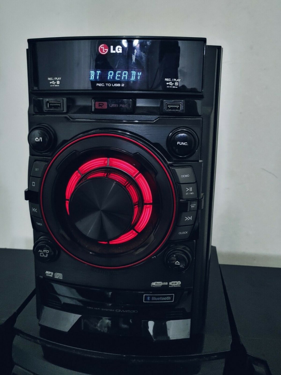 ⭐LG CD AM/FM Aux Bluetooth Record to USB Bass Home Hi-Fi Audio Receiver ...