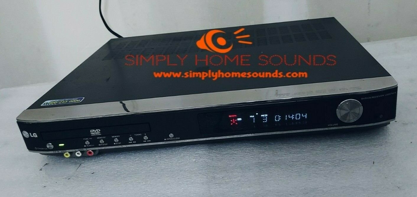 ⭐LG DVD/CD 5.1Ch AM/FM DPS DPL Home Theater Surround Receiver Amp LGDVT418⭐
