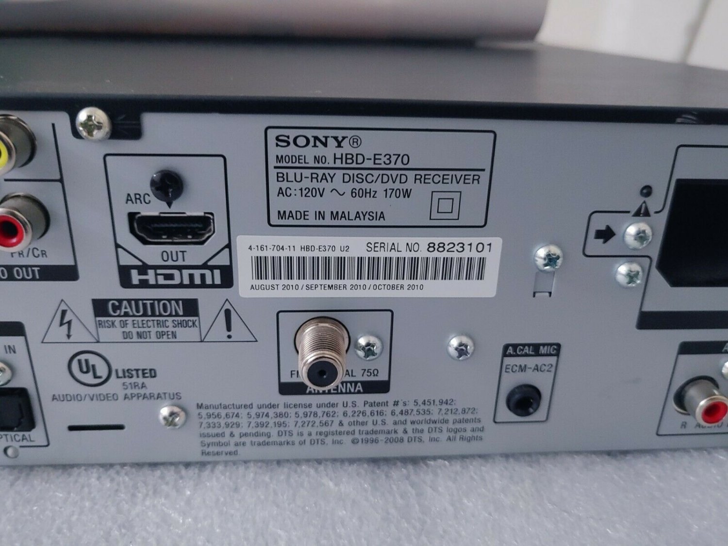 ⭐Sony 3D DVD Bluray 5.1Ch HDMI LAN Wi-Fi USB Home Theater Receiver Amp ...