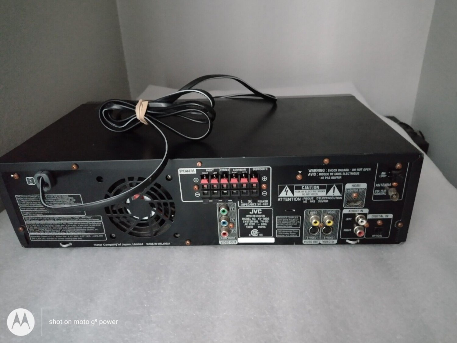 ⭐JVC DVD/CD 5.1Ch 1100W AM/FM HDMI Digital Theater System Receiver Amp ...