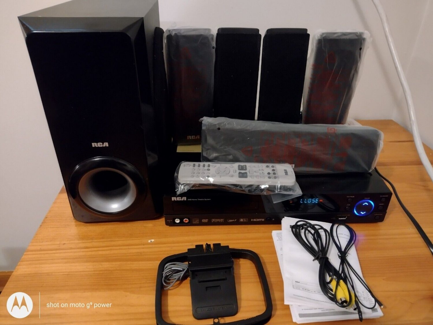 ⭐RCA DVD/CD AM/FM 5.1Ch HDMI Dolby Aux/Opt Home Theater Receiver Amp ...