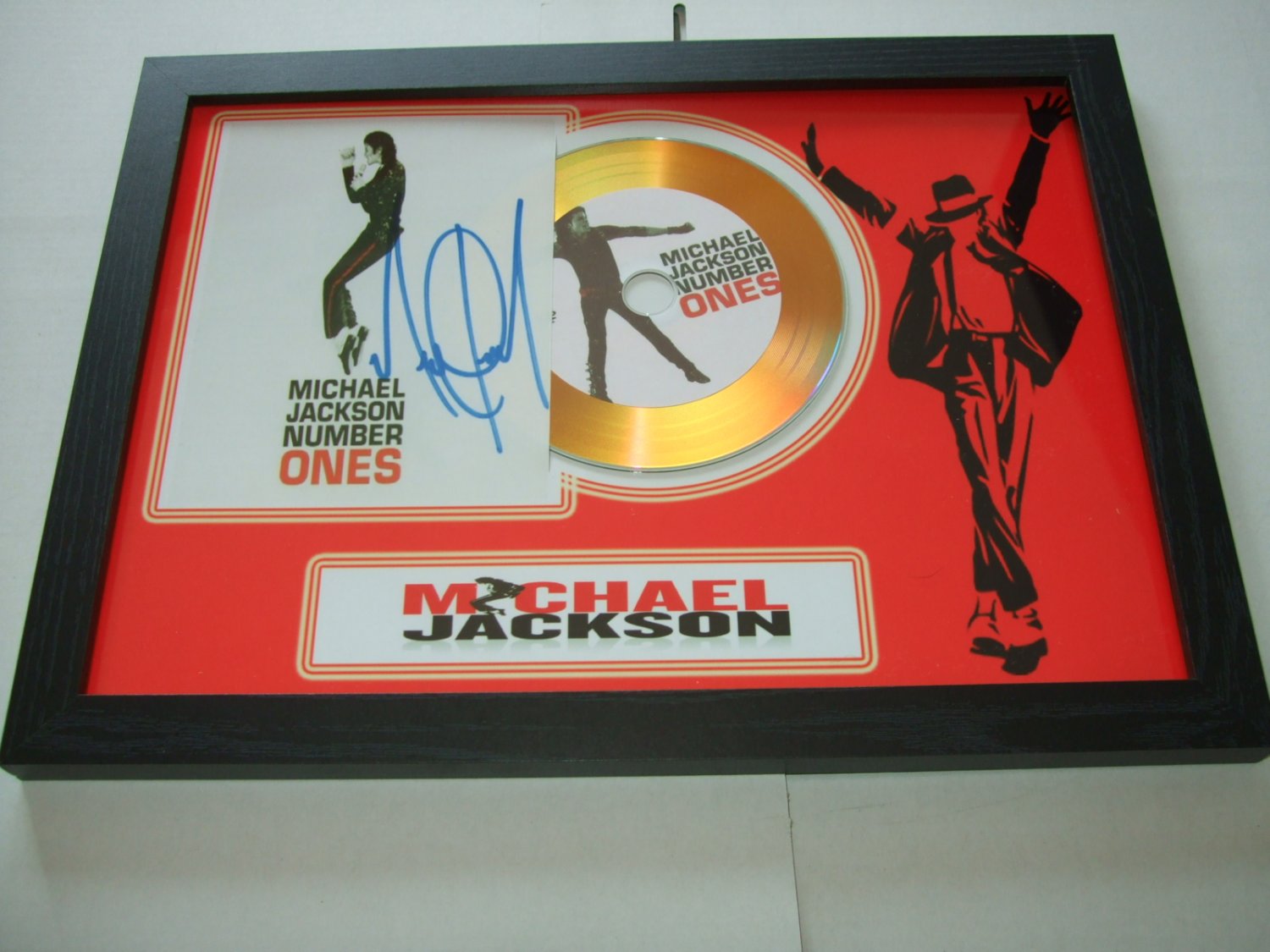 michael jackson signed disc