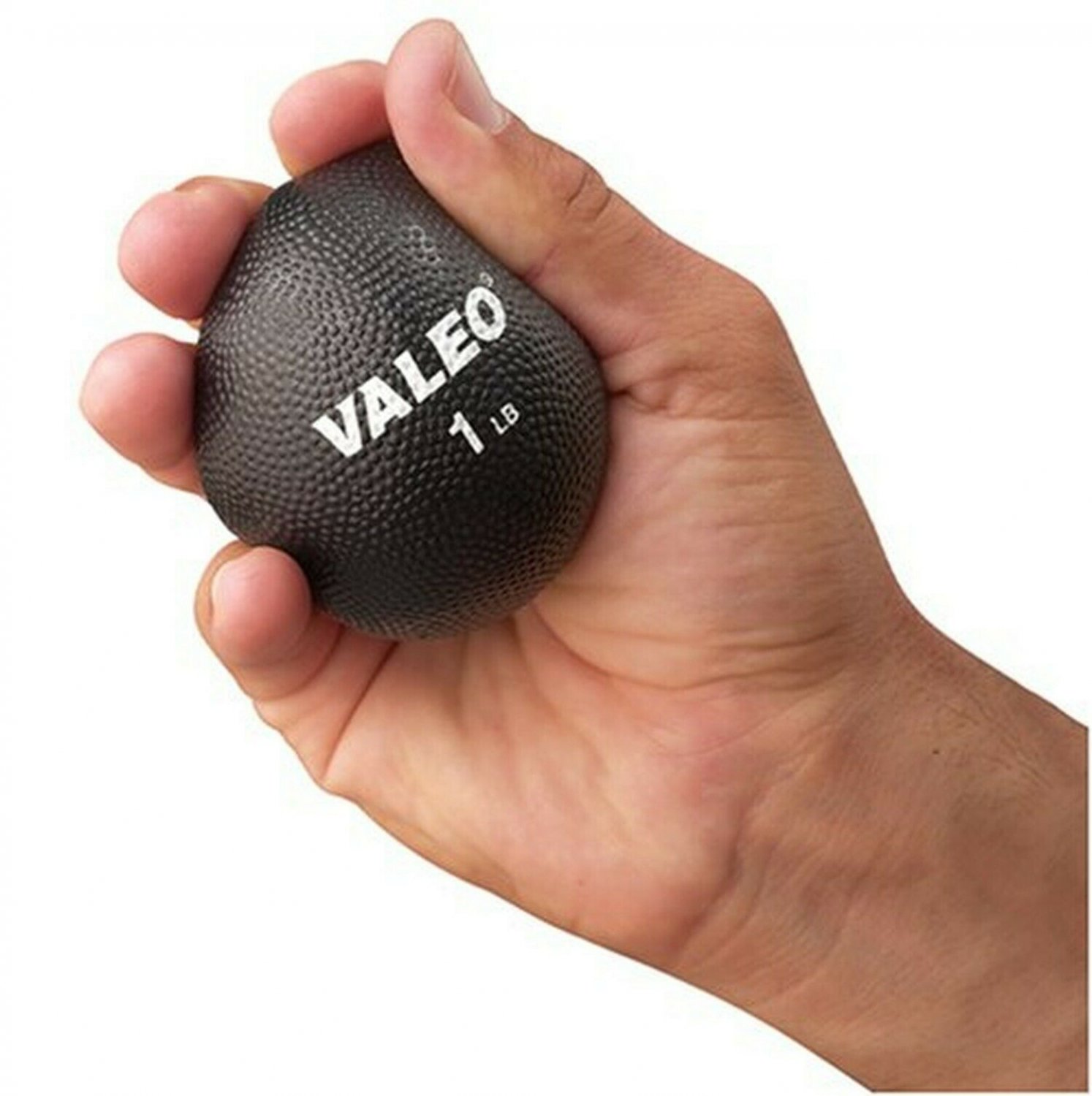 Valeo 1 Pound Textured Rubber Squeeze Ball With Comfortable Grip To ...