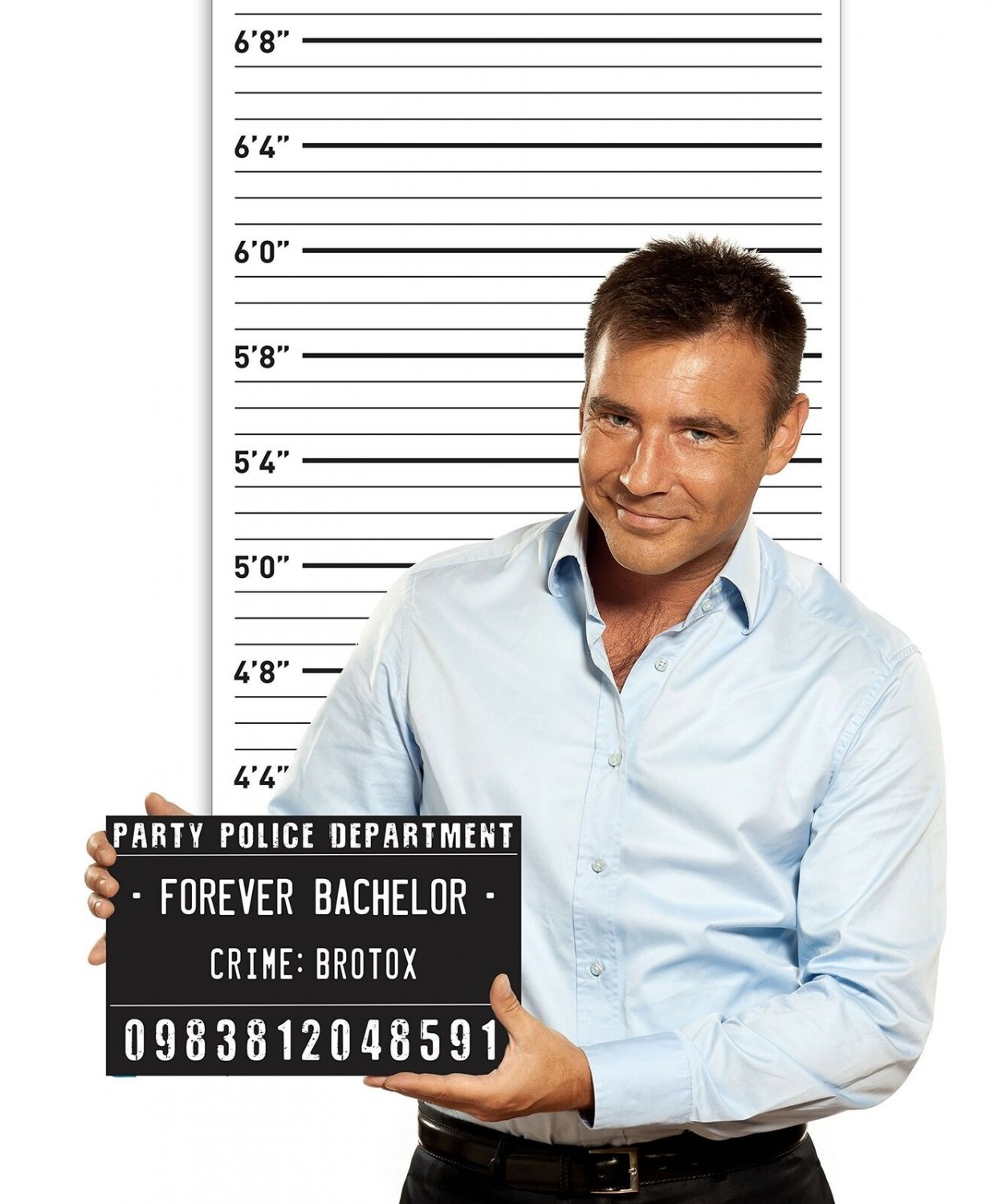 Funny Mugshot Sign Photobooth Selfie Props for Birthday Parties ...