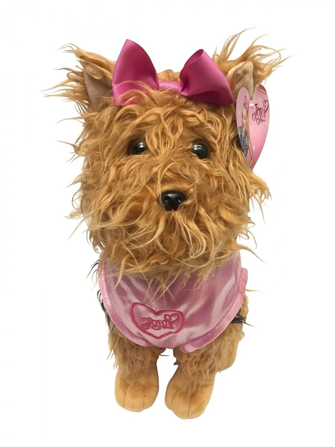 Nickelodeon JoJo Siwa BowBow the Dog Plush 17" Pillow Buddy with Pink ...