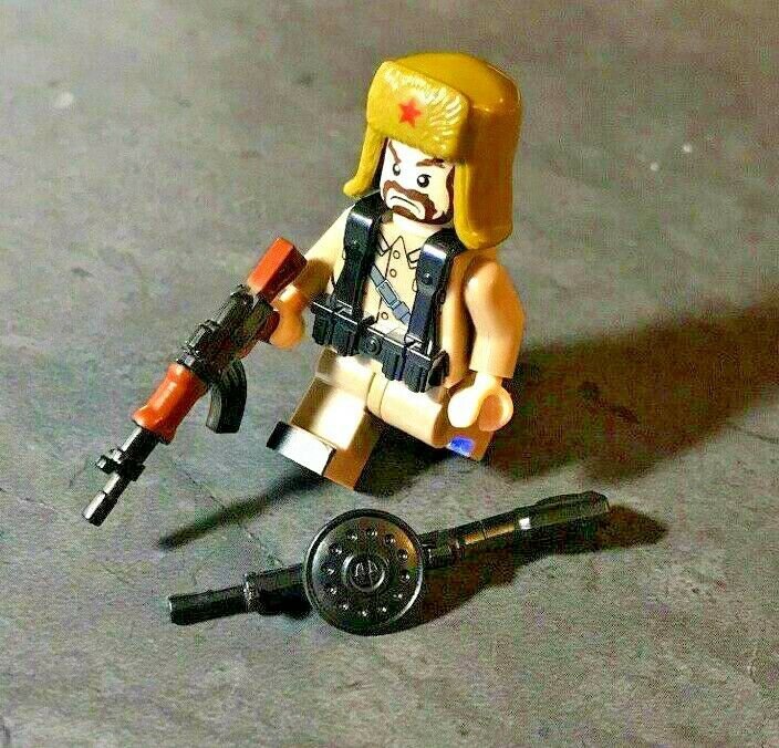 Russian WW2 Lego Minifigure World War 2 Communist Military Red Army US ...