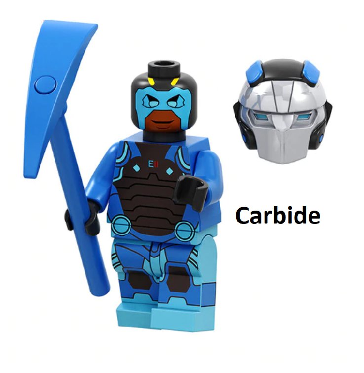Fortnite Lego Mini figure Omega Love Ranger Carbide