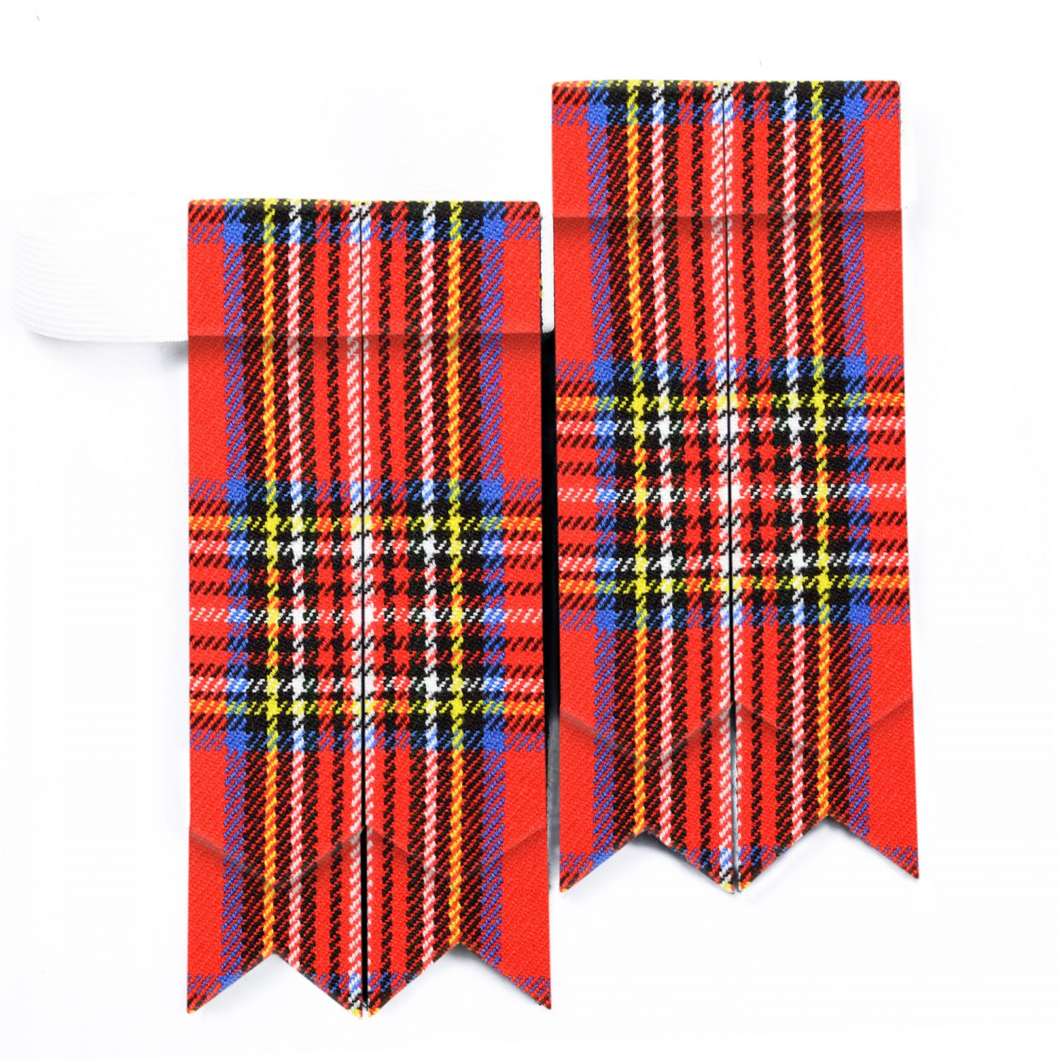 Royal Stewart Tartan Flashes - Kilt Flashings - Scottish Socks Flashers