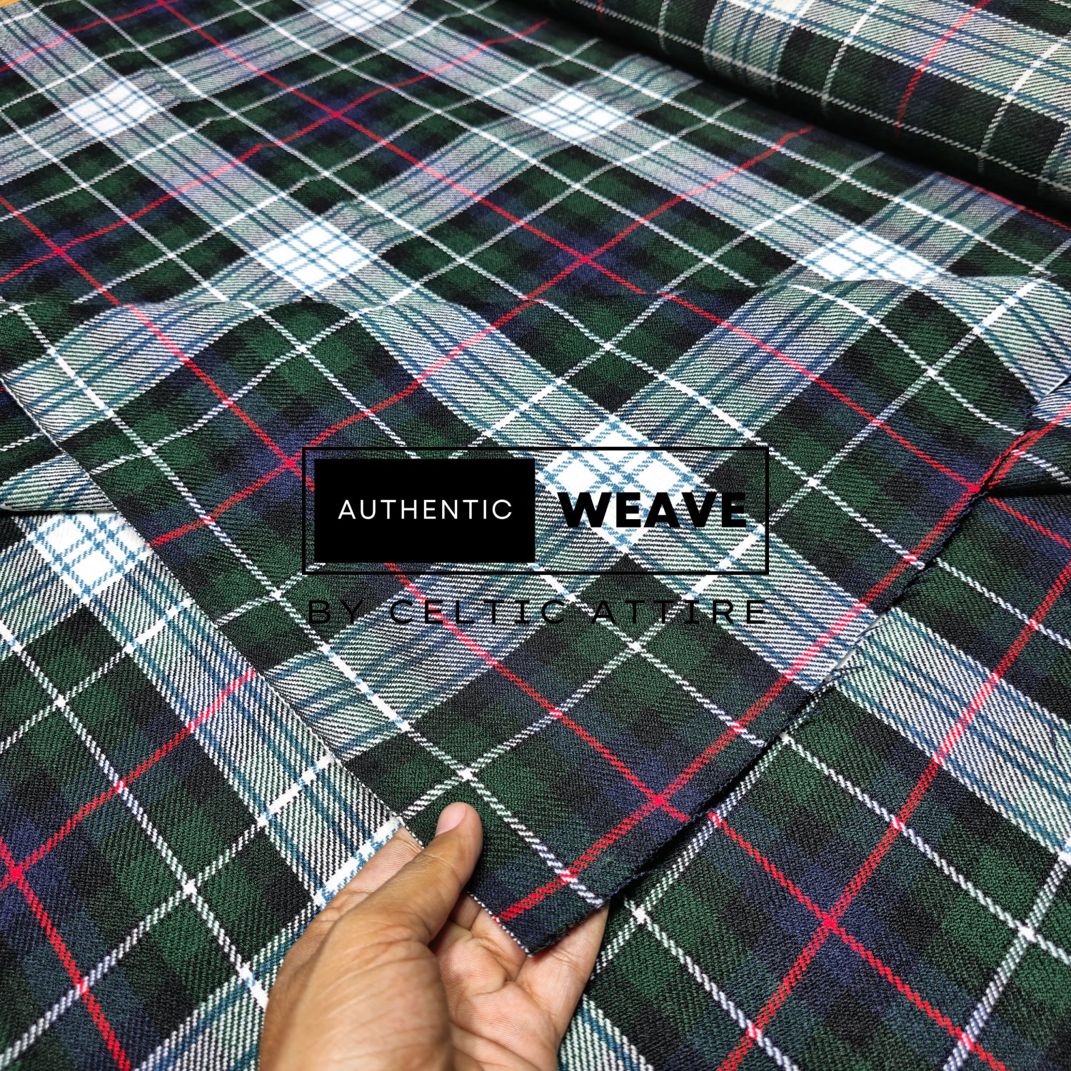 Mackenzie Dress Scottish Tartan Fabric Running Yards 16 Oz Acrylic