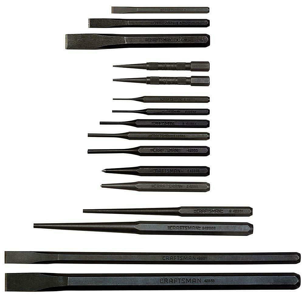 Craftsman 16 Piece Punch Chisel and Alignment Set